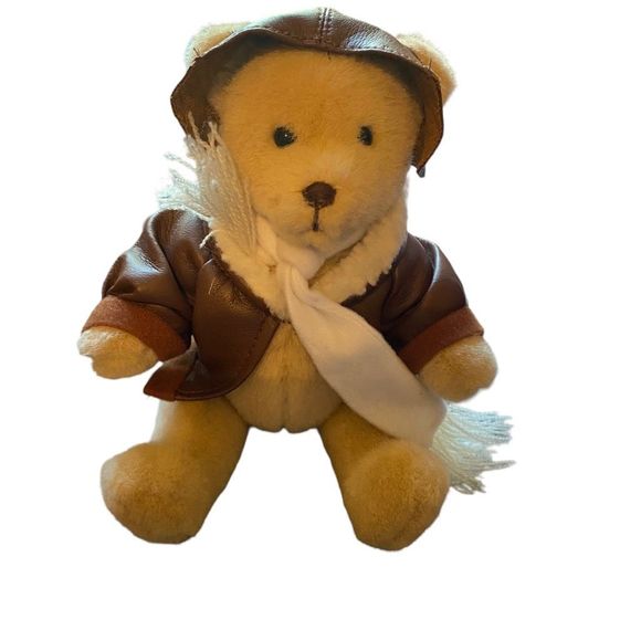 Gund | Toys | Gund Vintage 997 Bialosky Bear Pilot Aviator Plush | Poshmark